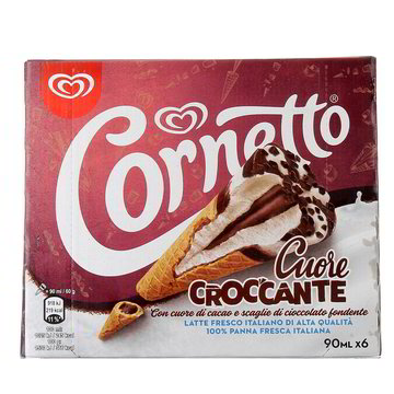 CORNETTO CUORE CROCCANTE x6 ALGIDA 360 g in dettaglio | Ipercarni Spesa ...